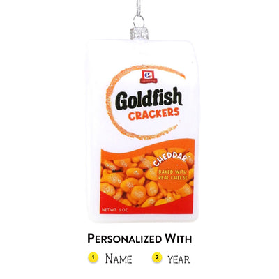 Goldfish Crackers Ornament | Personalized Free – Callisters Christmas