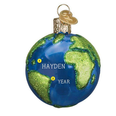 Nasa Earth Ornament | Old World Christmas – Callisters Christmas