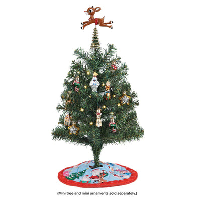Mini Rudolph Tree Topper & Skirt Set | Old World Christmas – Callisters ...