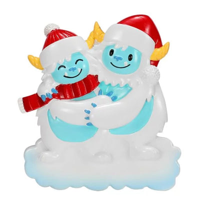 Yeti Couple Personalized Ornament | Personalized Free – Callisters ...