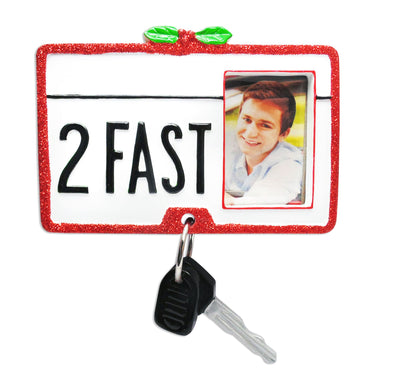 Driver's License Picture Frame Ornament | Personalized Free ...