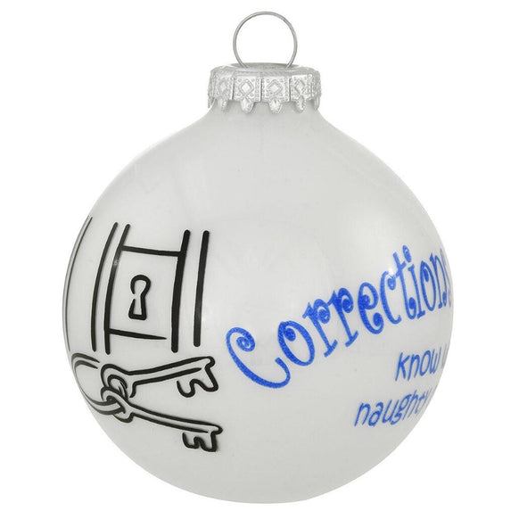 Corrections Officer Ornament | Personalized Occupation Ornaments ...